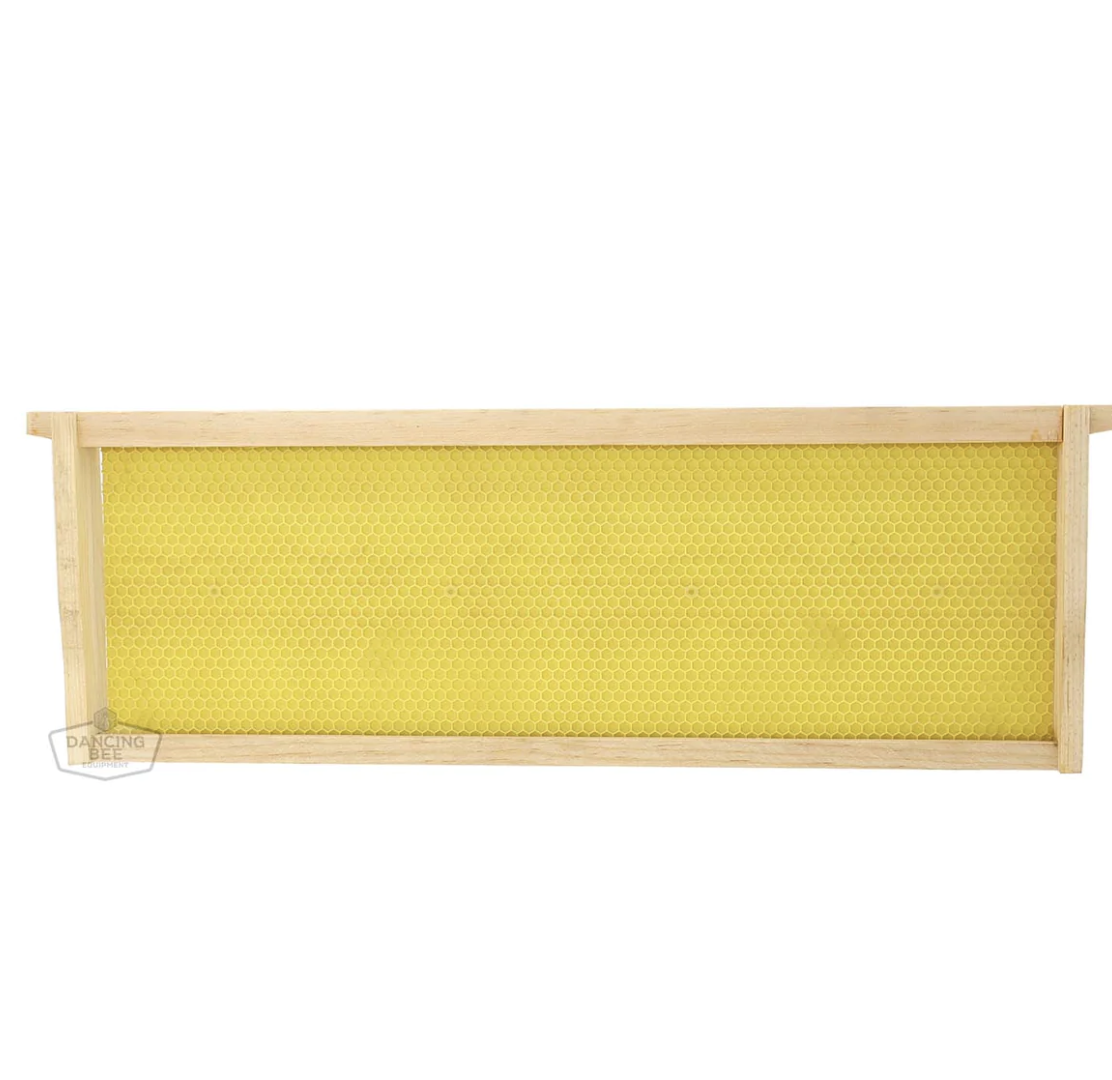 Assembled Medium Frames with Plastic Foundation | Ottawa Beekeeping ...